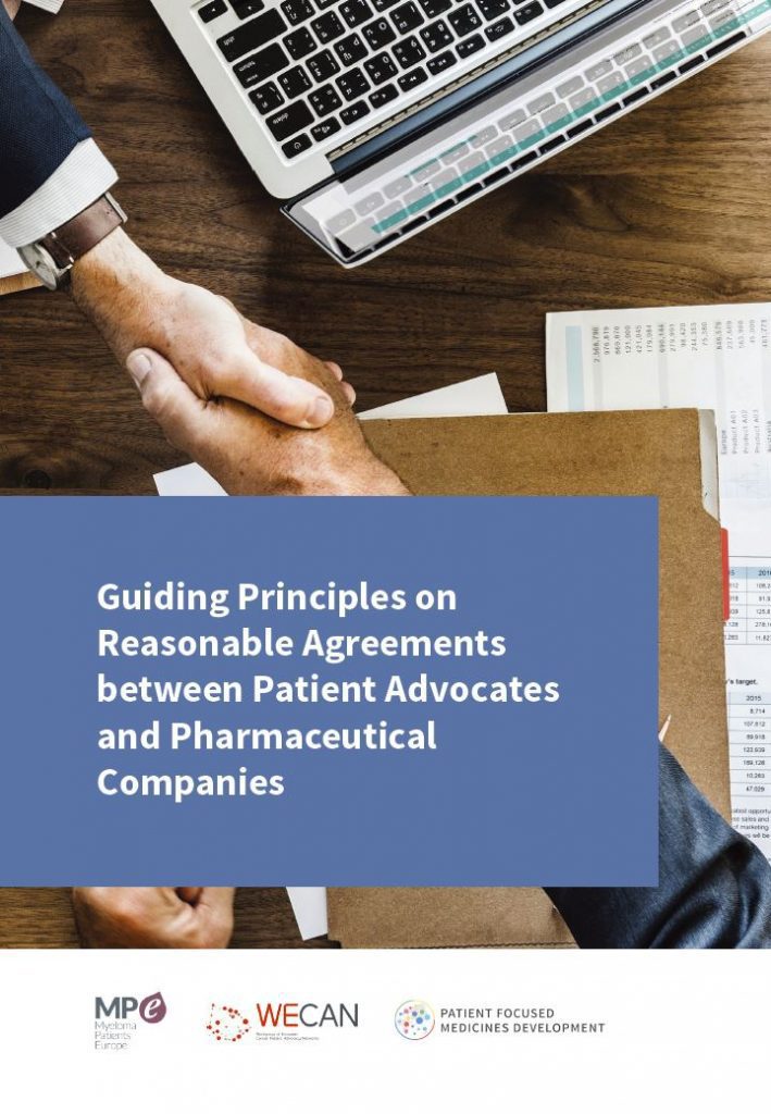 Reasonable Legal Agreements between Patient Advocates and ...